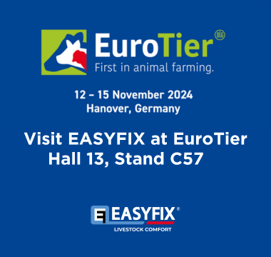 EuroTier 2024: Die neue EASYFIX Liegebox